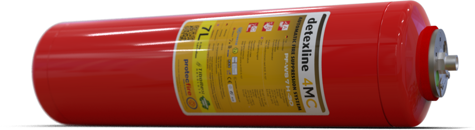 Automatic Fire Suppression System for Mining and Construction Vehicles